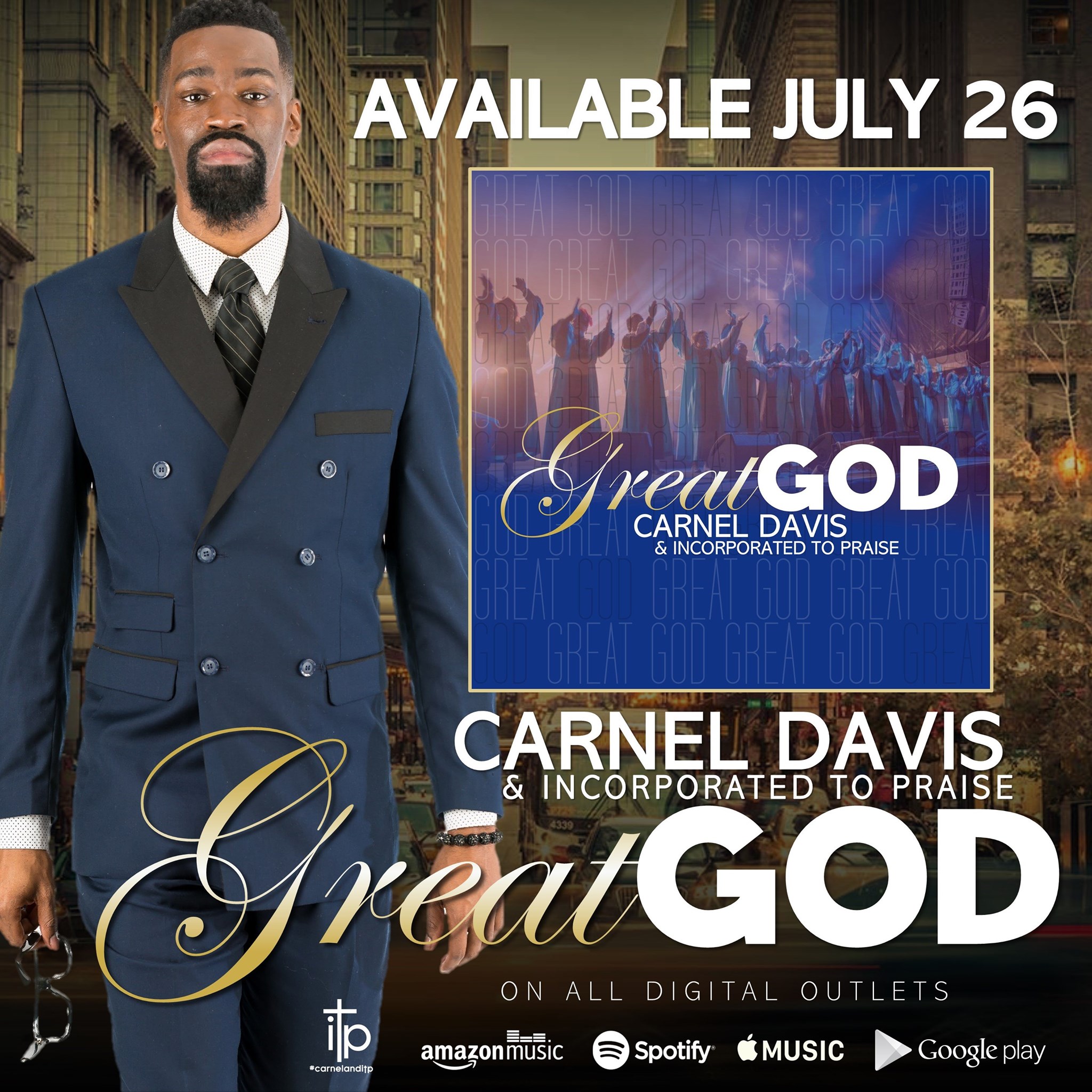 Carnel Davis Jr. releases cover art, release date for ‘Great God ...