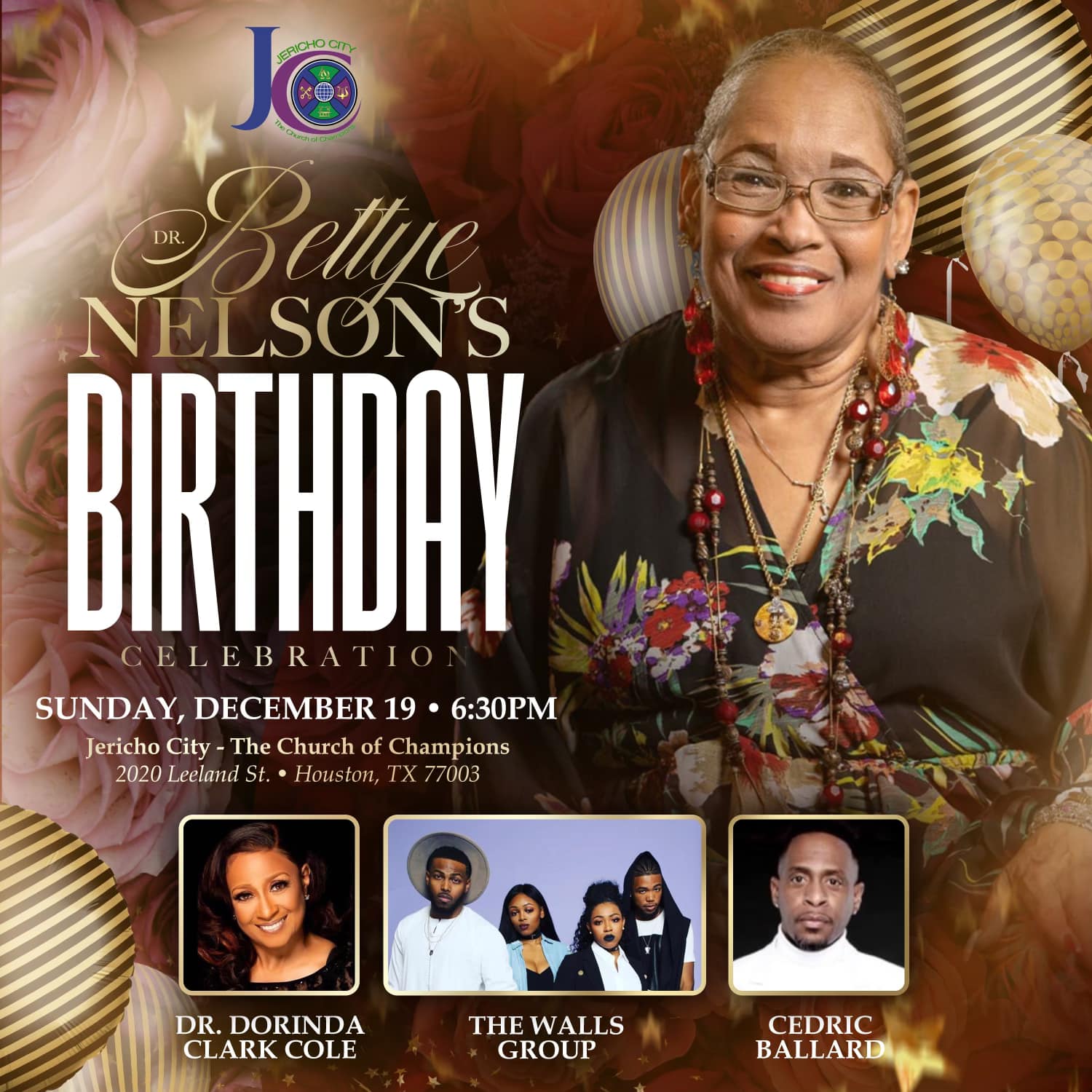 Dr. Bettye R. Nelson’s 74th Birthday Celebration, Dec. 19 ...